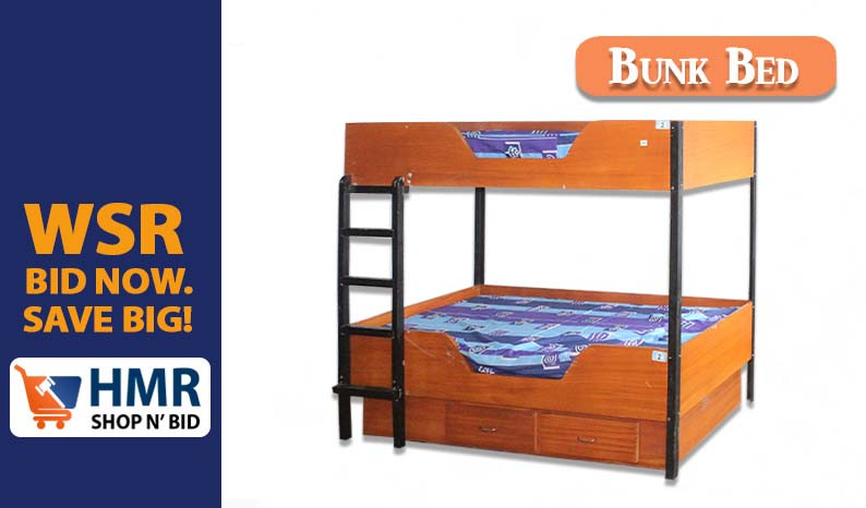 Auction 5213 - Bunk Bed And Cabinet | HMR Shop N' Bid