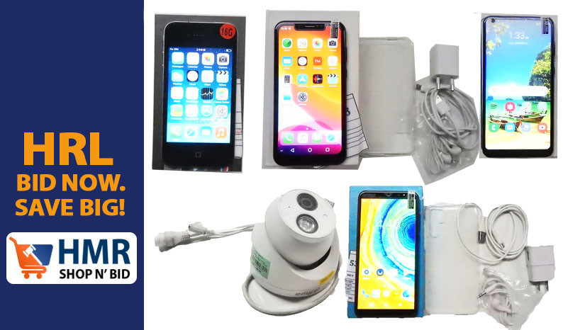 Auction Trading WHS - 5307R - Net Work Dome Camera,Mobile Phone ,and ...