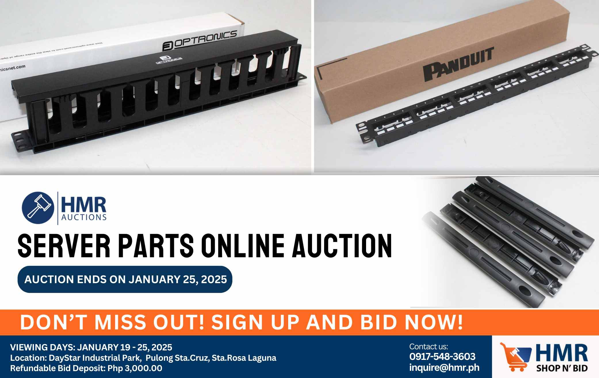 Auction 2700MS - Server Parts Lots | HMR Shop N' Bid