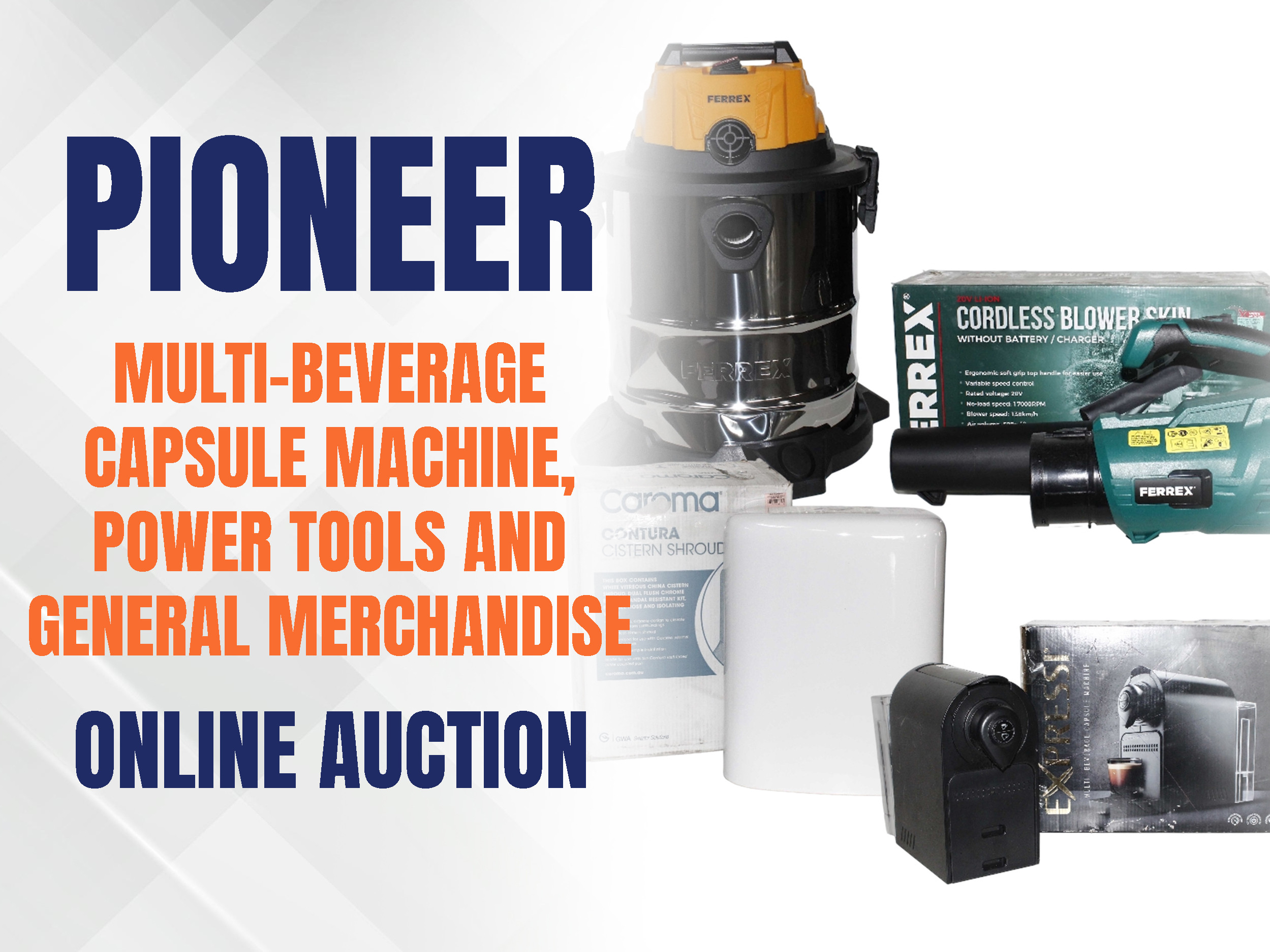 Auction 4841MS-O - Multi-Beverage Capsule Machine, Power Tools and ...