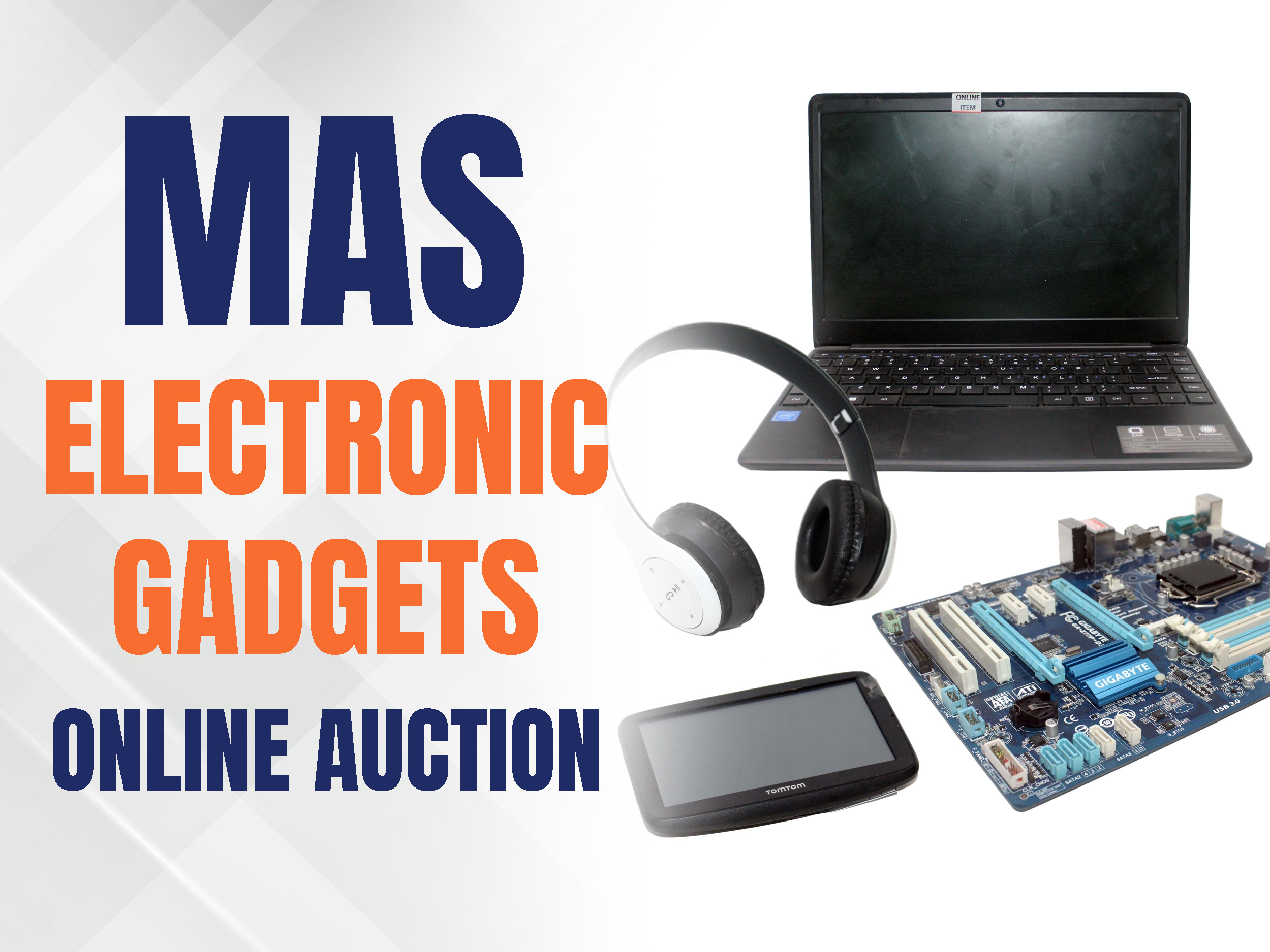 Auction 4964MS - Electronic Gadgets Lots | HMR Shop N' Bid