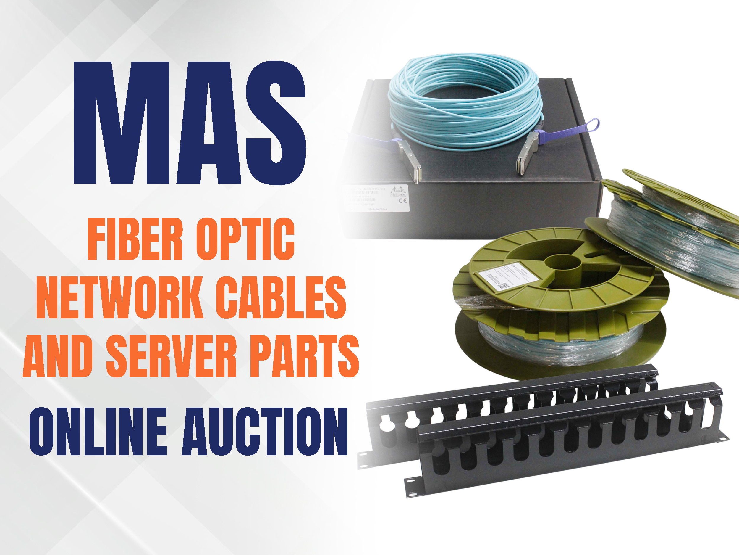 Auction 5091MS — Fiber Optic Network Cables and Server Parts | HMR Shop ...