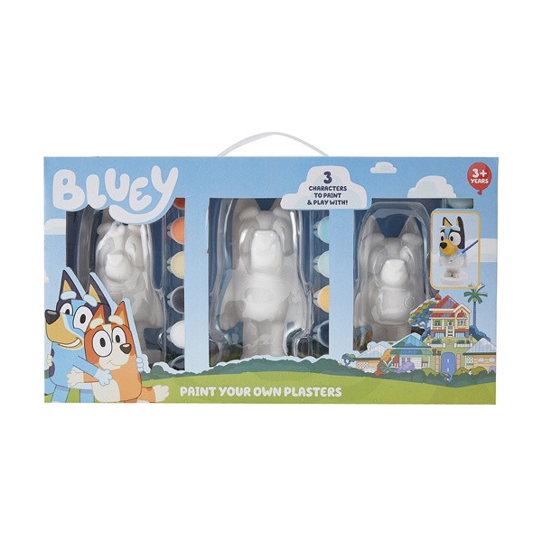 Bluey Toys Paint Your own Plaster | HMR Shop N' Bid