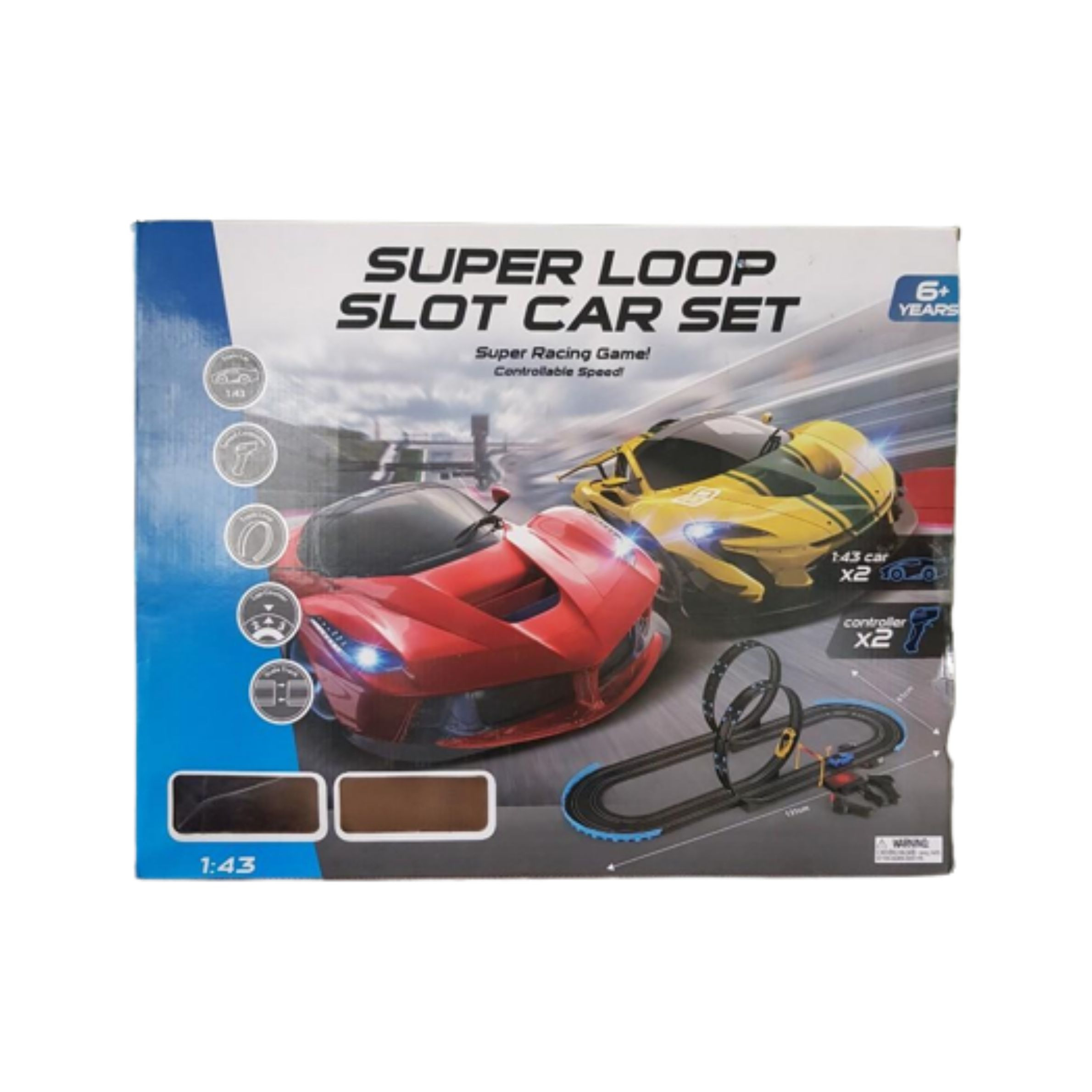 Toy Super Loot Slot Car Deluxe Set | HMR Shop N' Bid