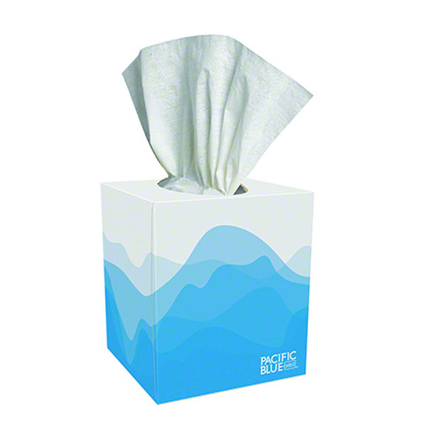 PACIFIC BLUE 2-ply Facial Tissue | HMR Shop N' Bid