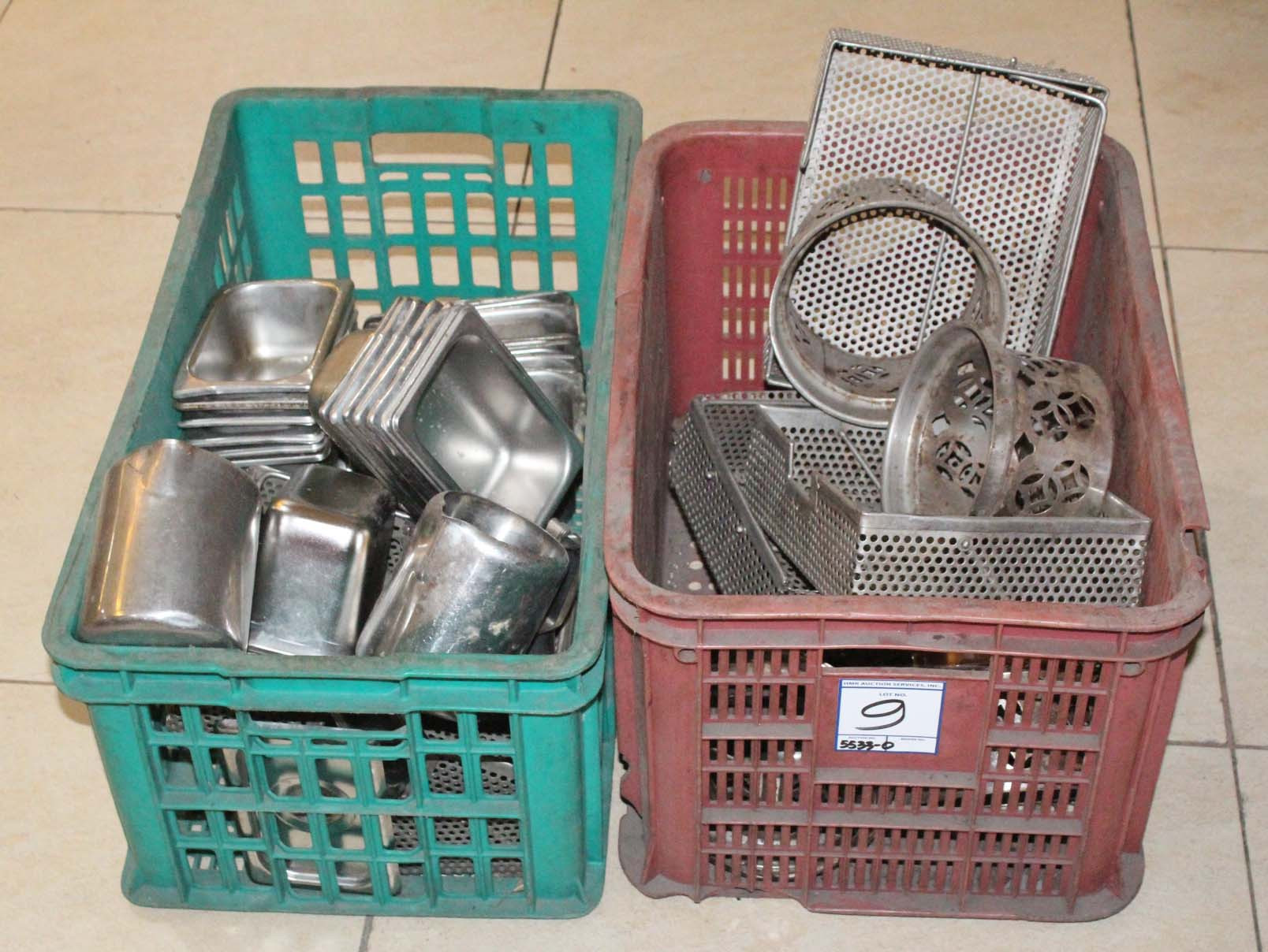 Restaurant & Kitchen Equipment - Lot 9 - Stainless Sauce Pan, Crates ...