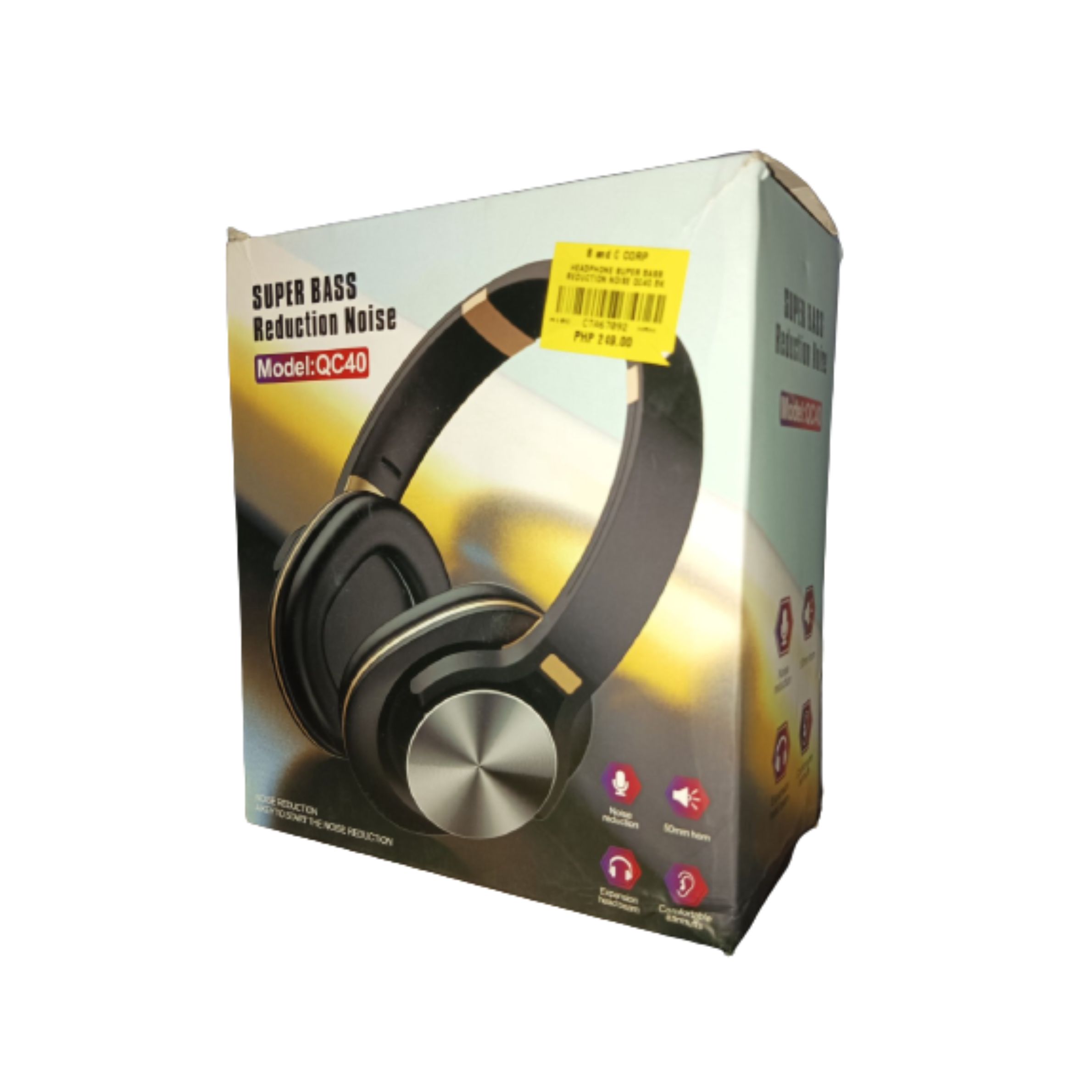 Headphones Super Bass Reduction Noise QC40 | HMR Shop N' Bid