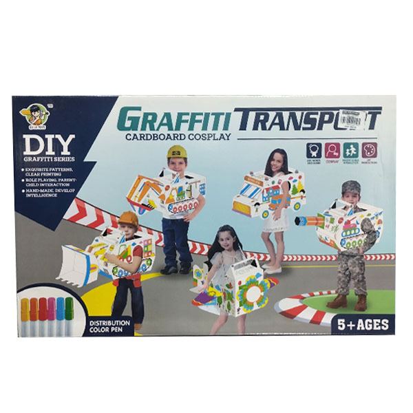 GRAFFITI Cardboard Cosplay | HMR Shop N' Bid