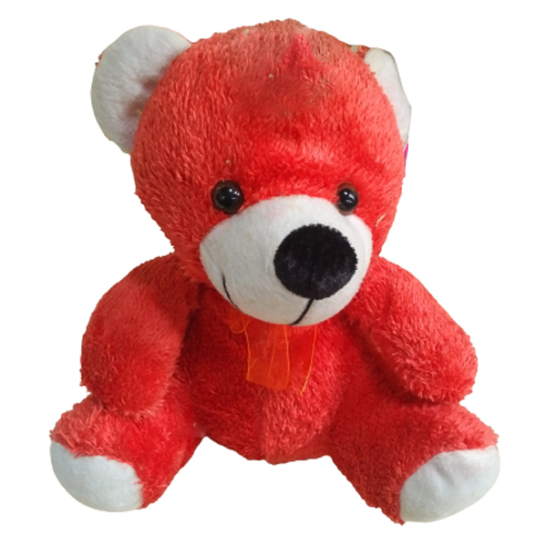 Teddy Bear Stuffed Toy 10IN - Light Red 10 | HMR Shop N' Bid