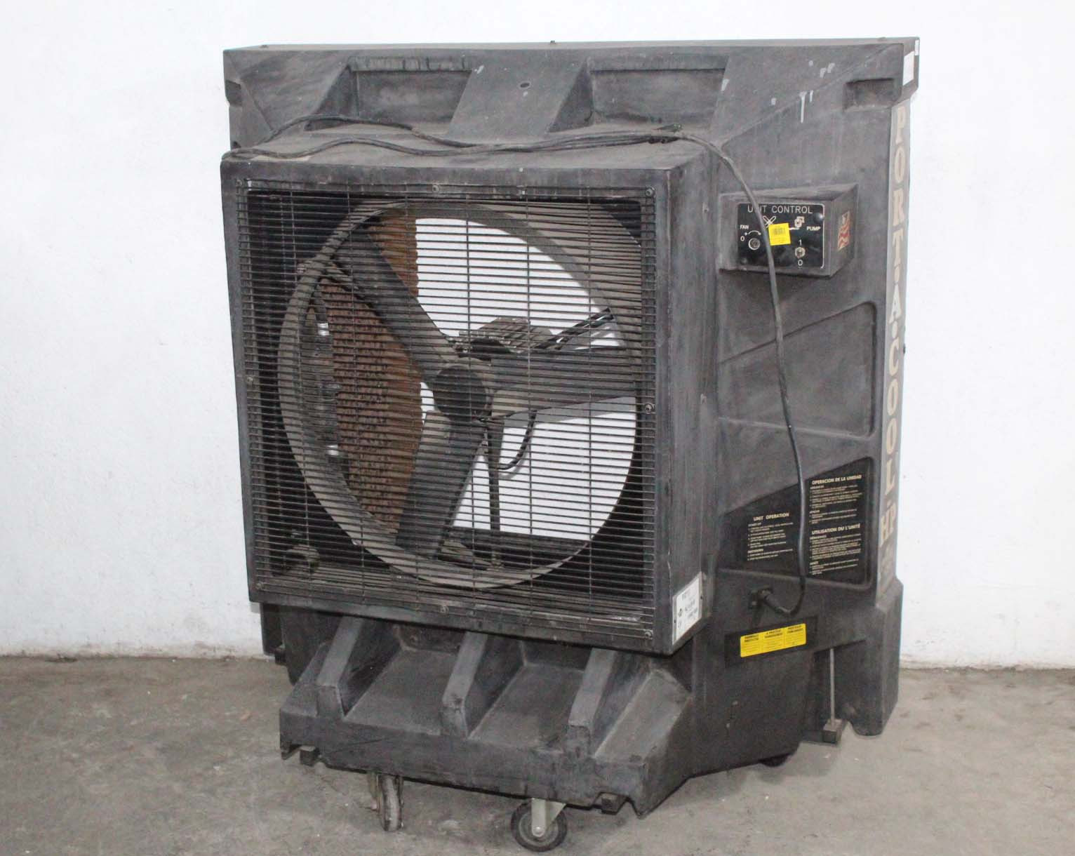 PORT-A-COOL Air Cooler 24" Hi-Perf Var Speed Black - PORT-A-COOL Air ...