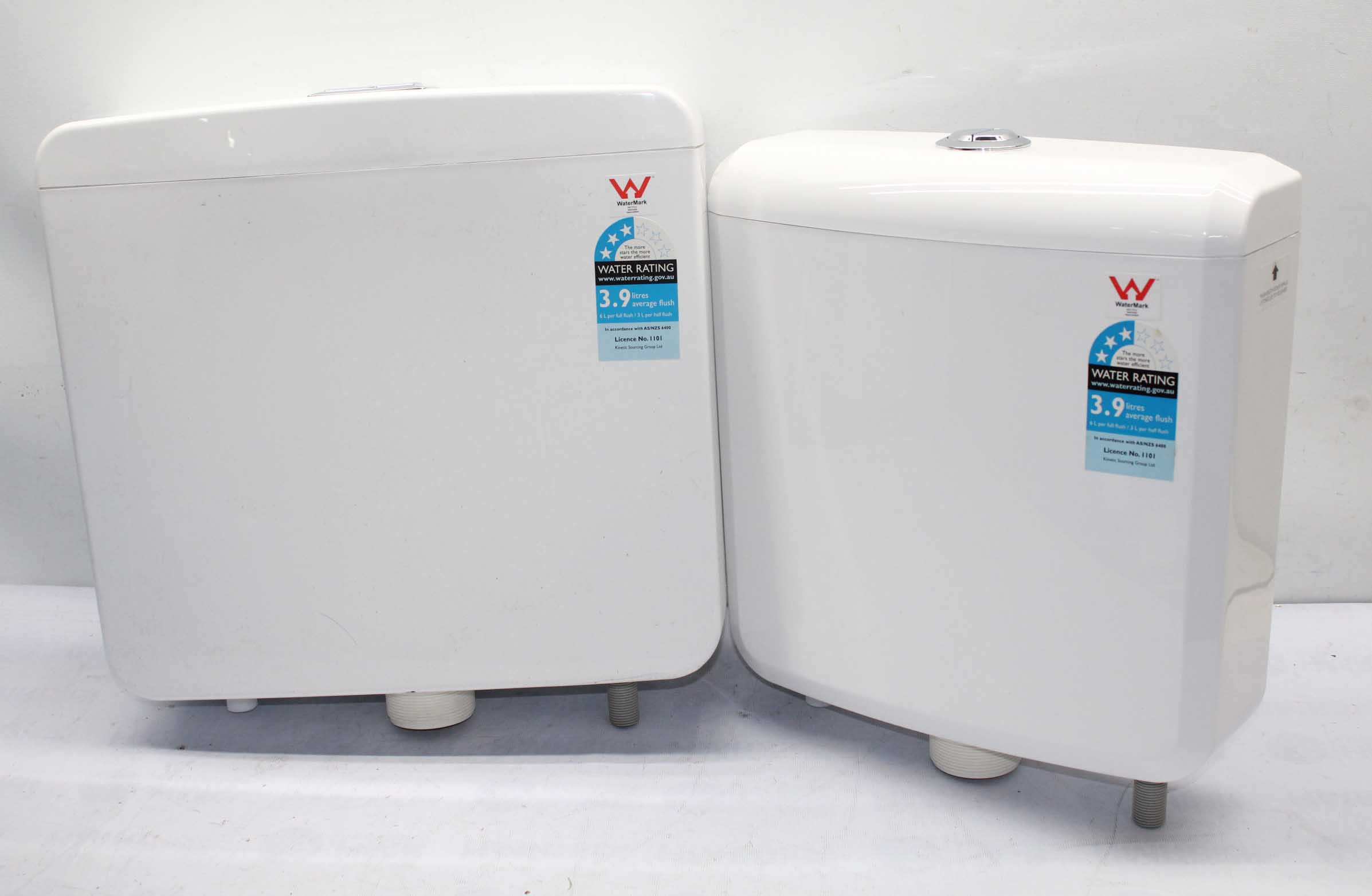 Estilo Wide Body Slimline Cistern and Estilo Plastic Link suite Cistern ...