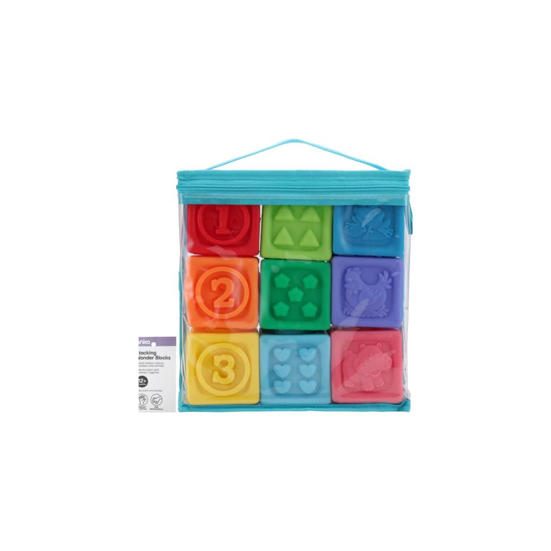 Anko Toy Stacking Wonder Blocks 9pcs | HMR Shop N' Bid