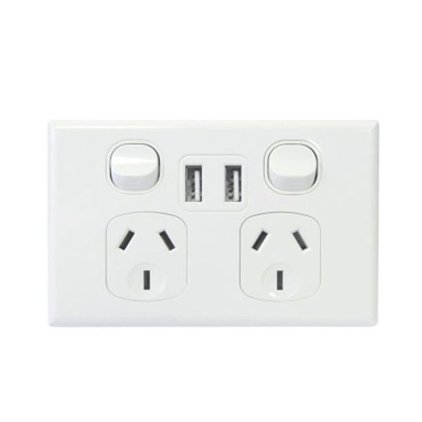 WORKZONE Double USB Powerpoint | HMR Shop N' Bid
