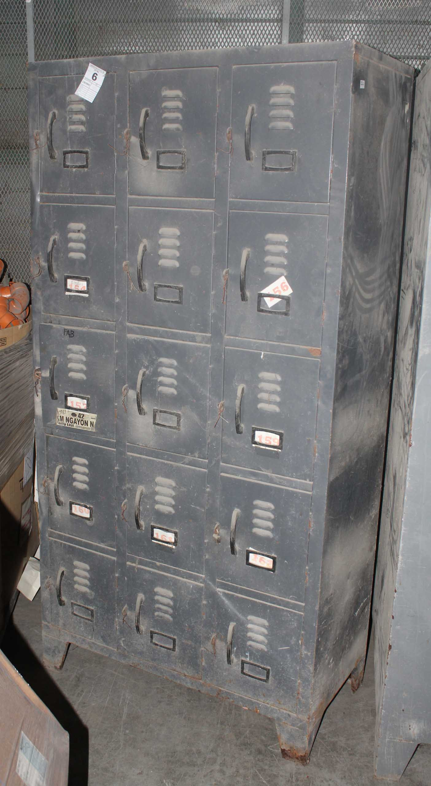 15 Doors Steel Door Locker - 15 Doors Steel Door Locker | HMR Shop N' Bid