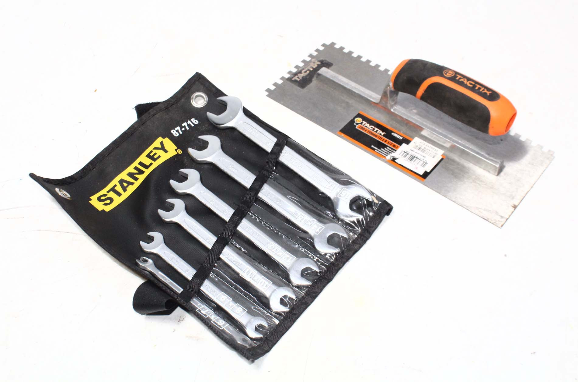 Finishing Trowel And Wrench Set 2-Units As-1 Lot - Finishing Trowel And ...