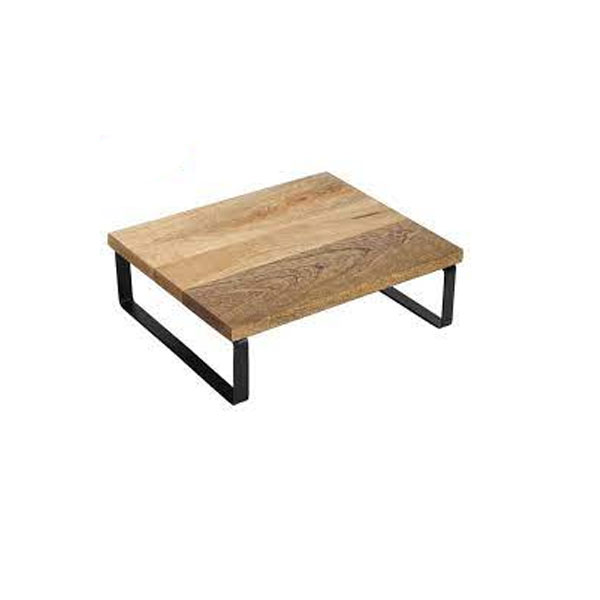Anko Wood Wide Serve Stand | HMR Shop N' Bid