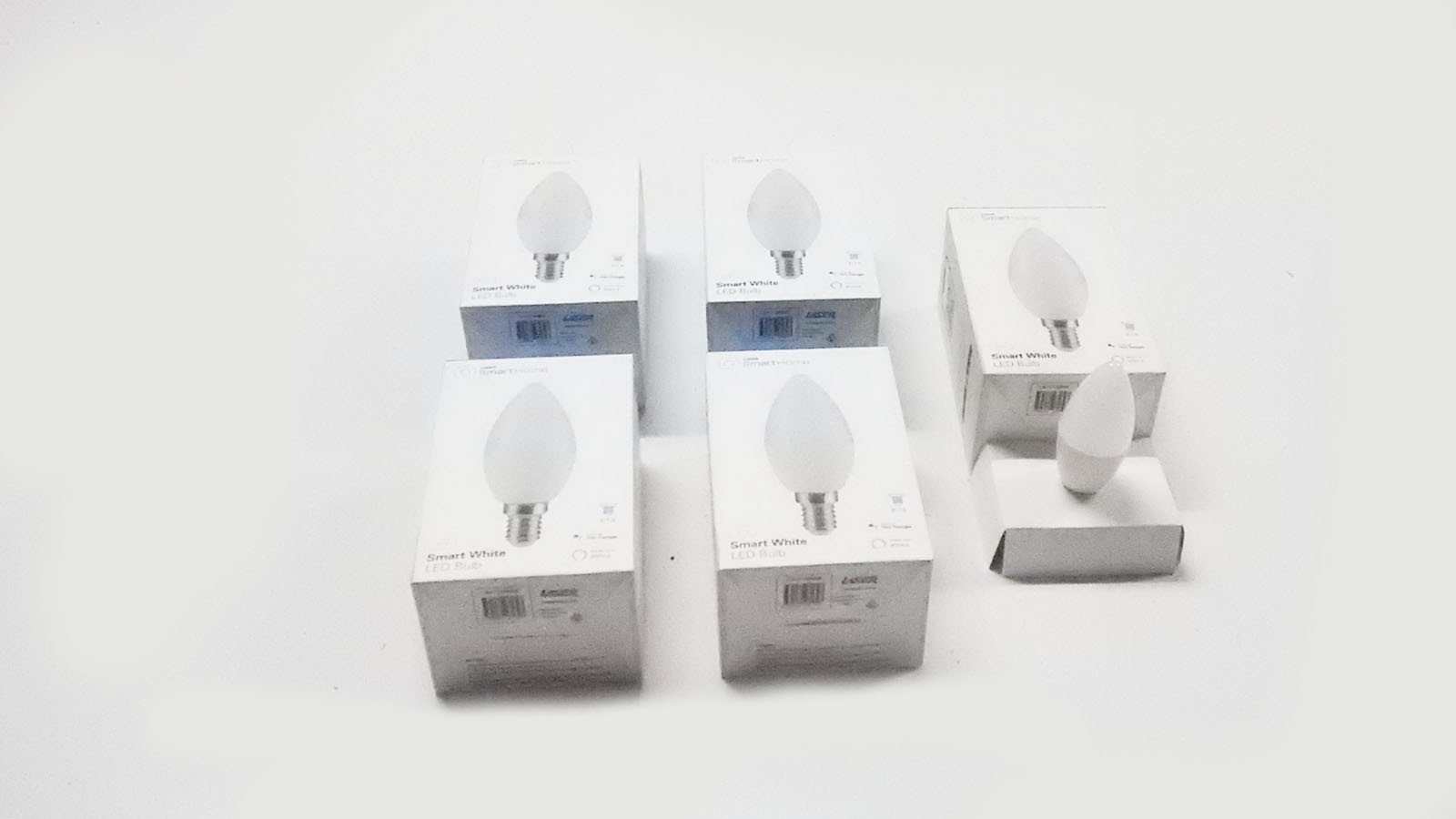 Smart White LED Bulb / 5 Pcs as 1 Lot. - Smart White LED Bulb / 5 Pcs ...