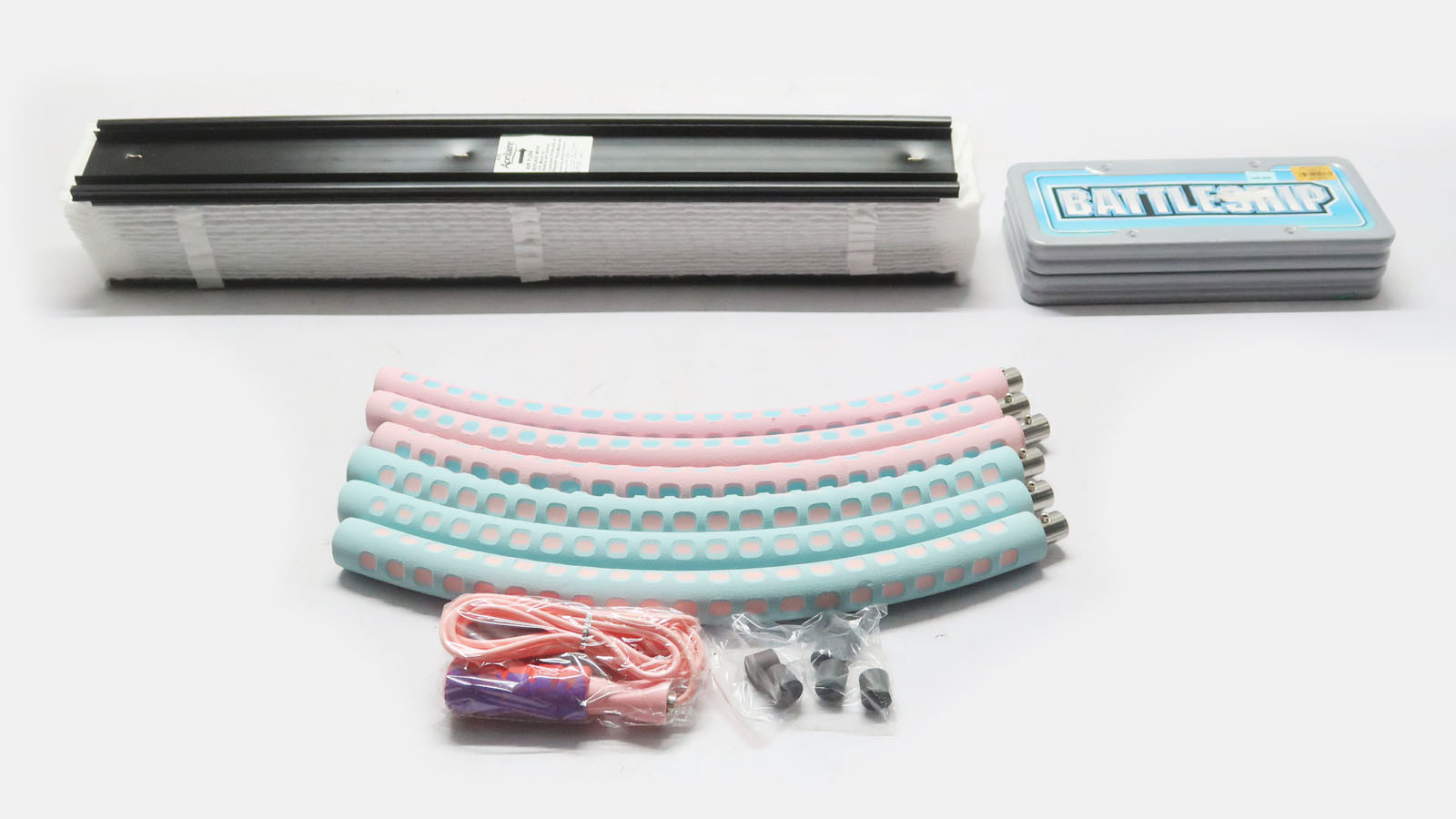 Hula Hoop Foam With Jumping Rope, Battleship Toy and Clean Air Vacuum ...