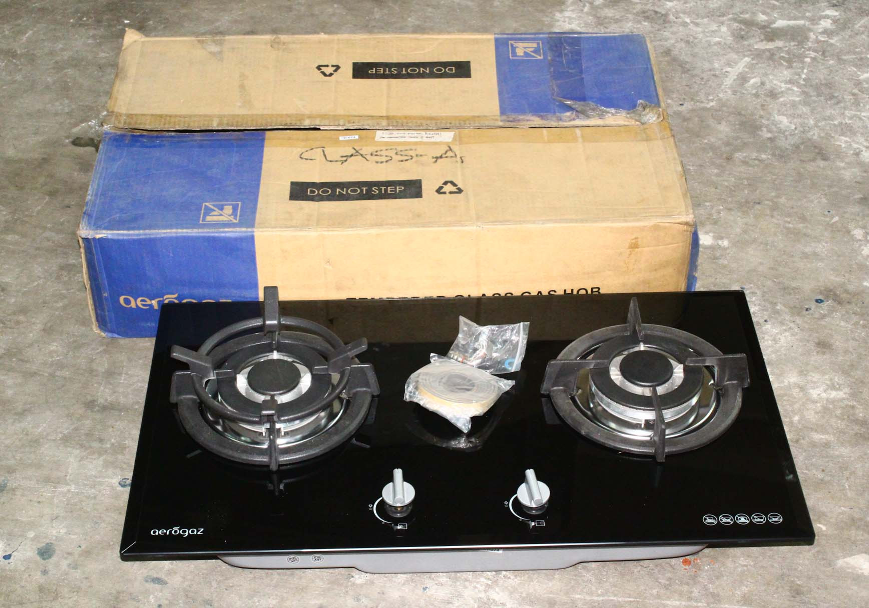 2 Burner Tempered Glass Gas Hob - 2 Burner Tempered Glass Gas Hob | HMR ...