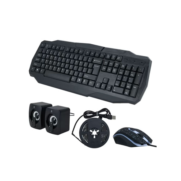 Anko 4-in-1 Gaming Combo Pack w/ LED Lights 43133642 | HMR Shop N' Bid