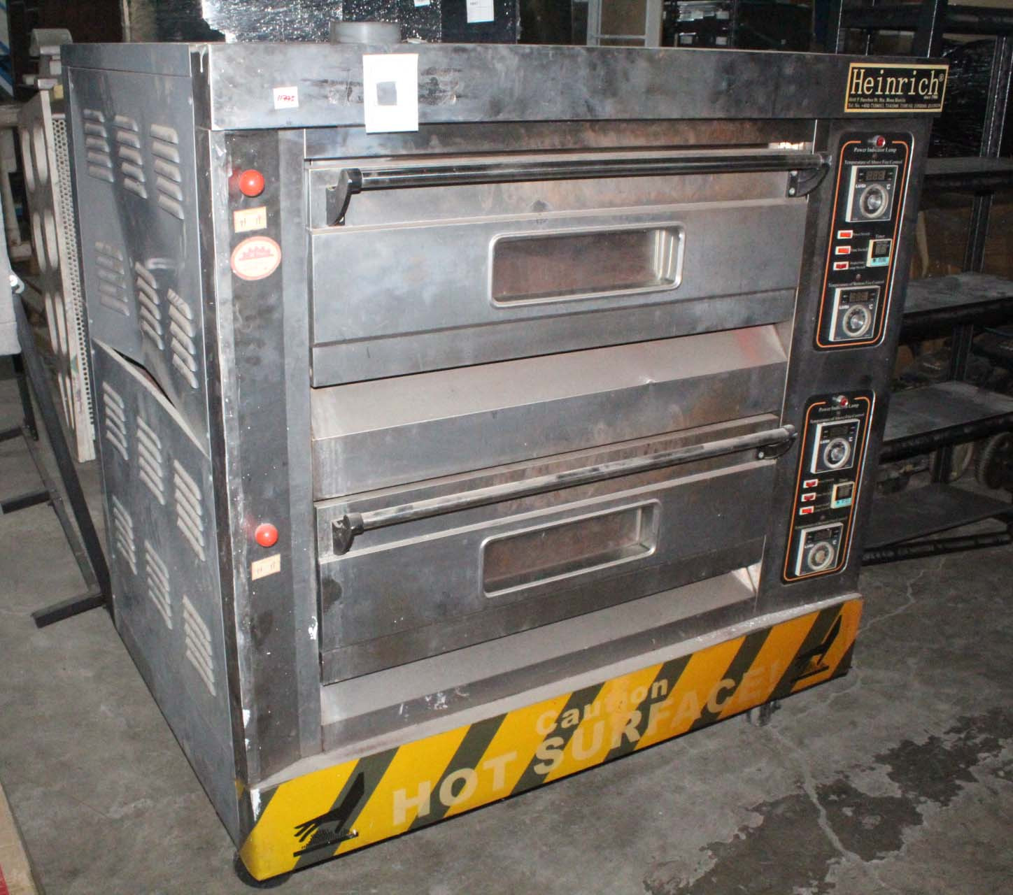 Stainless Steel 2 Deck Heavy Duty Oven - Stainless Steel 2 Deck Heavy ...