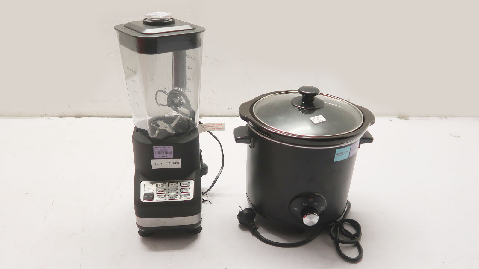 Slow Cooker and Blender -2 Units - Slow Cooker and Blender -2 Units ...