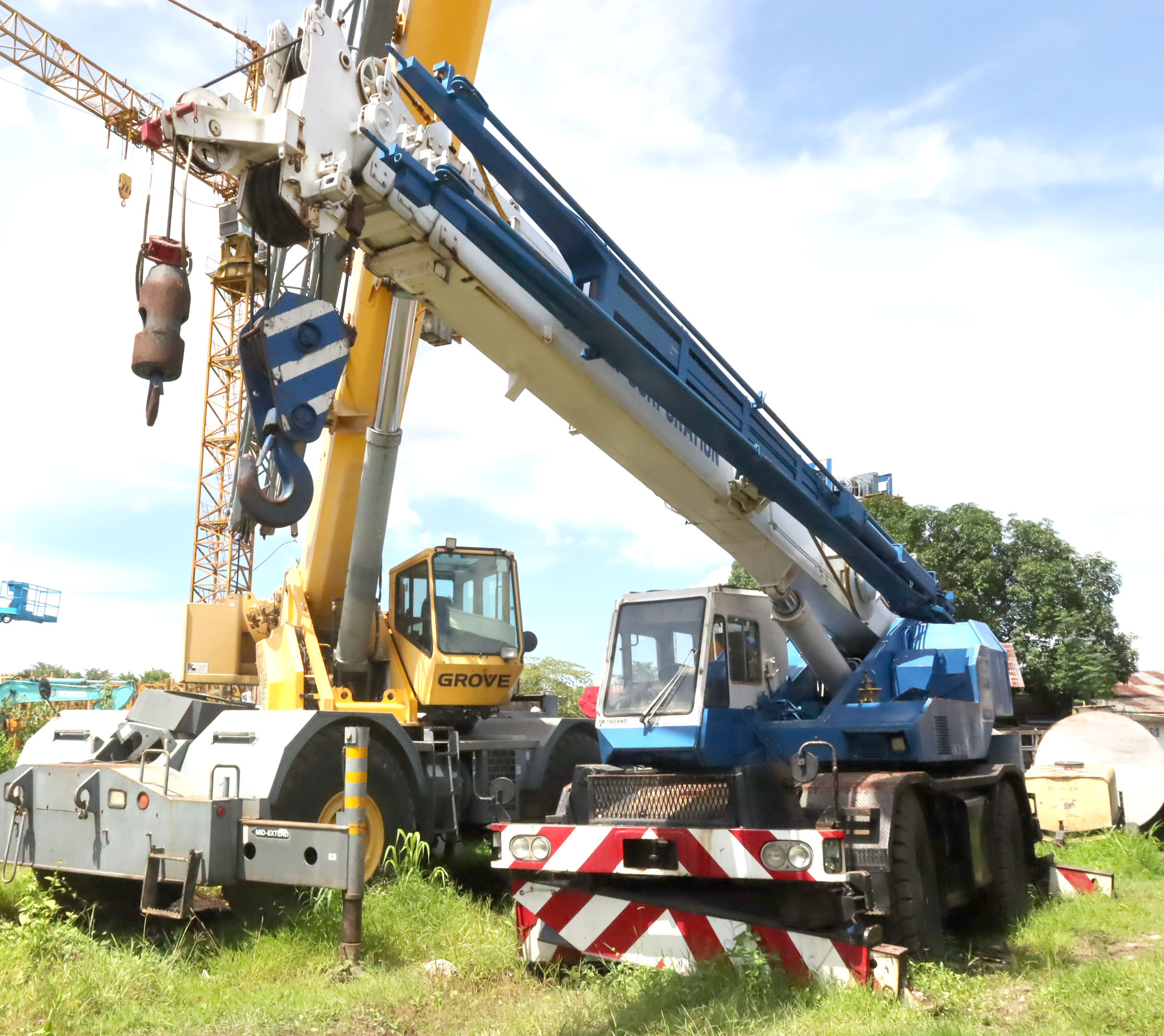 1994 Tadano TR-250-5-00104 25 Tons Rough Terrain Crane | 1 Unit — Lot 2 ...
