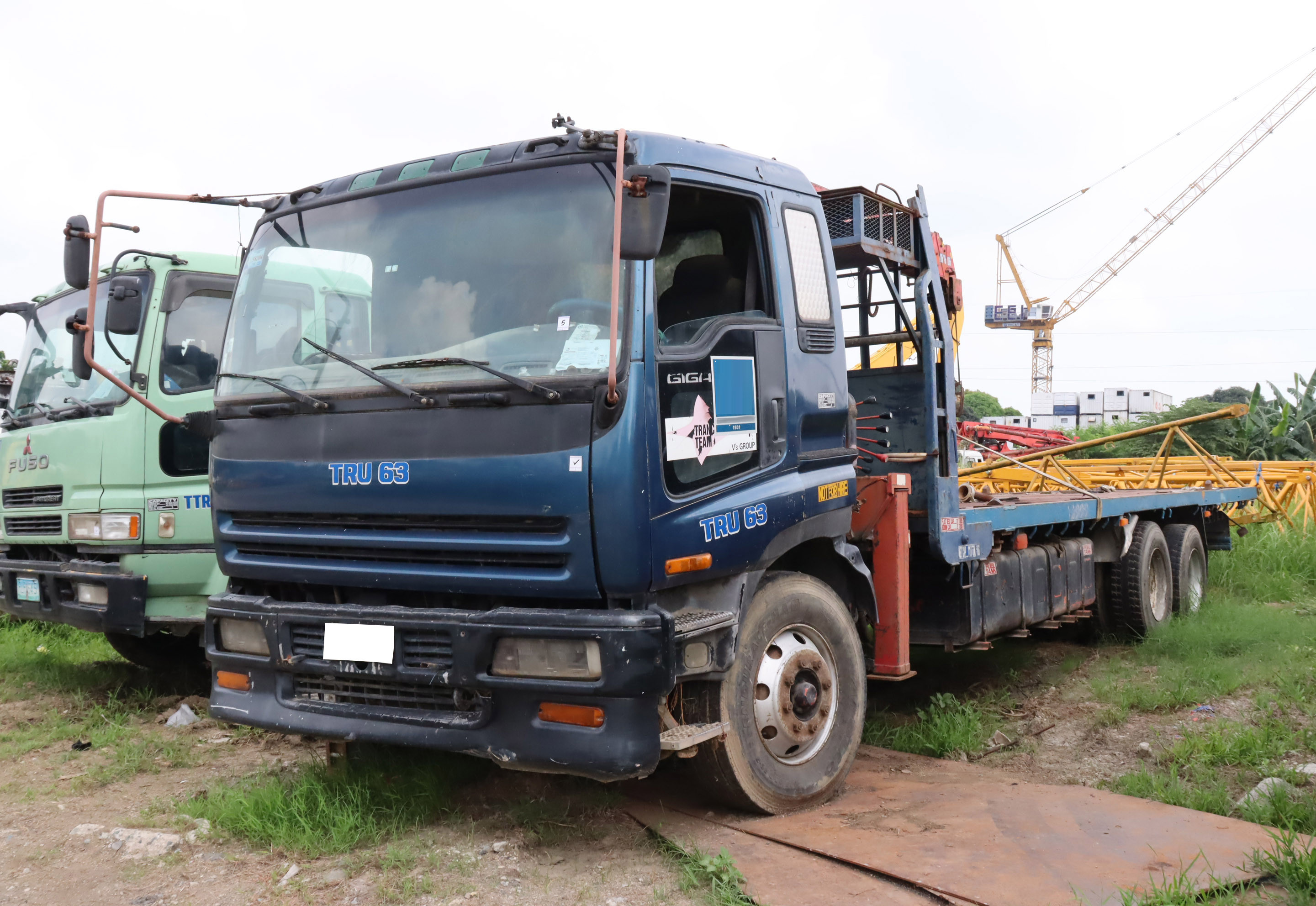 1995 Isuzu Giga 6X4 10W Boom Truck | 1 unit - 1995 Isuzu Giga 6X4 10W ...