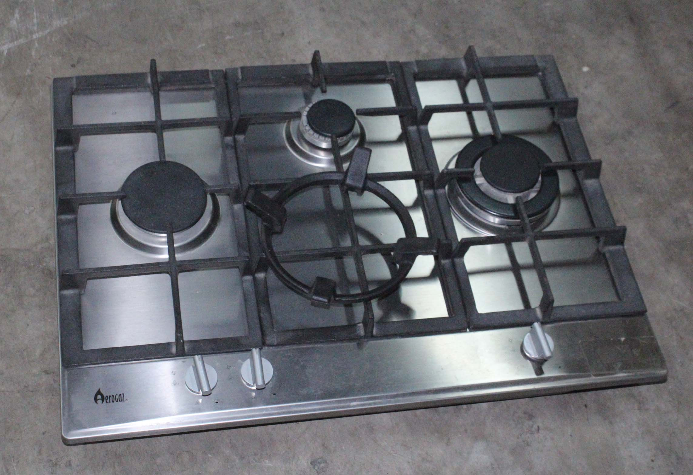 Stainless Steel 3 Burner Gas Hob - Stainless Steel 3 Burner Gas Hob ...