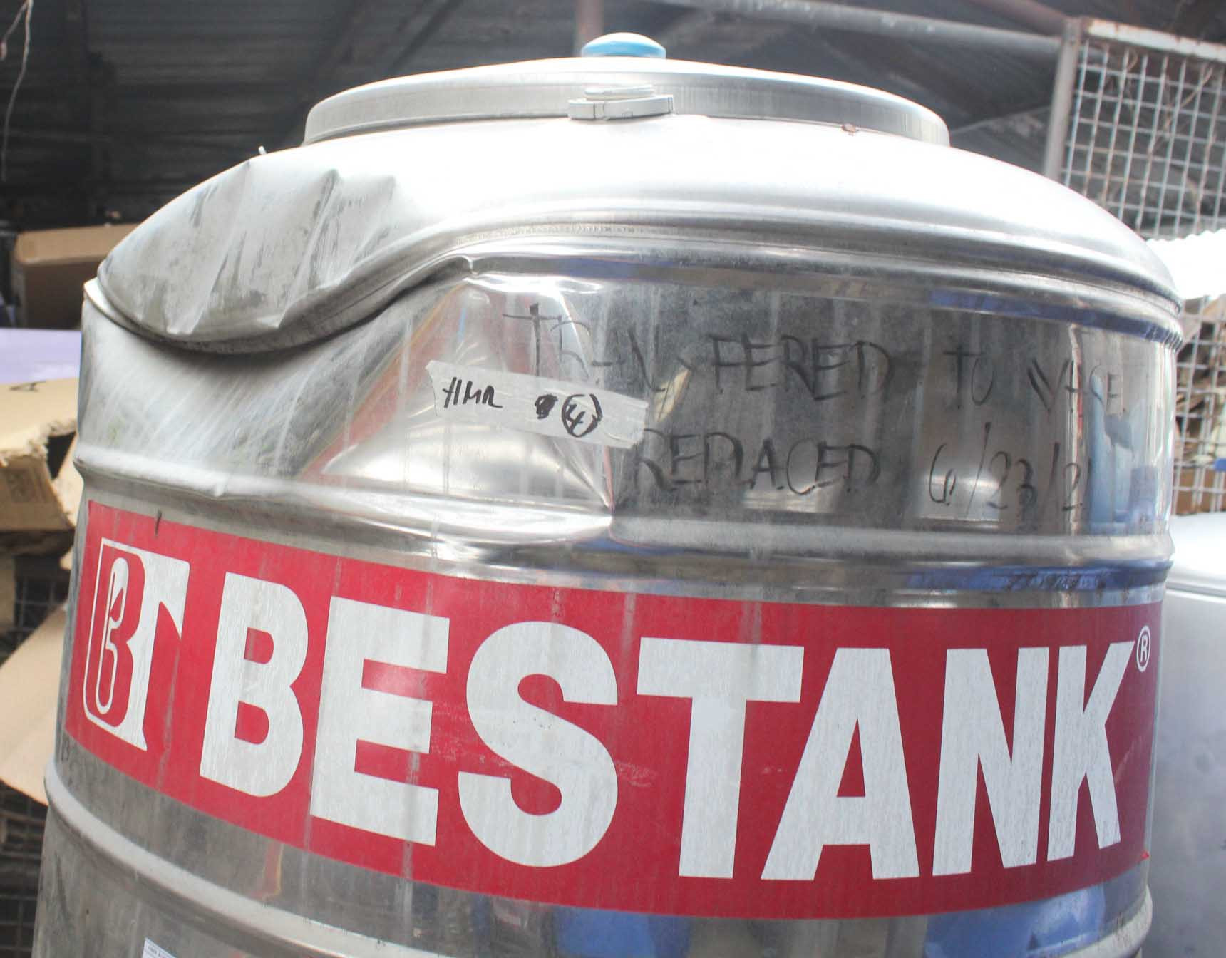 500L Stainless Steel Water Storage Tank - 500L Stainless Steel Water ...
