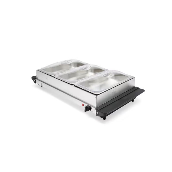 Anko TK-0821B 3 Station Buffet | HMR Shop N' Bid