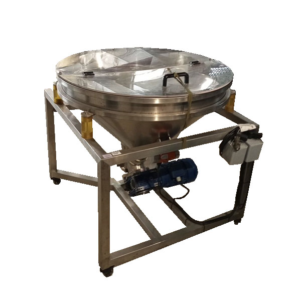 Electric Round Silo w/ Motor Stainless Steel 3Phase | HMR Shop N' Bid
