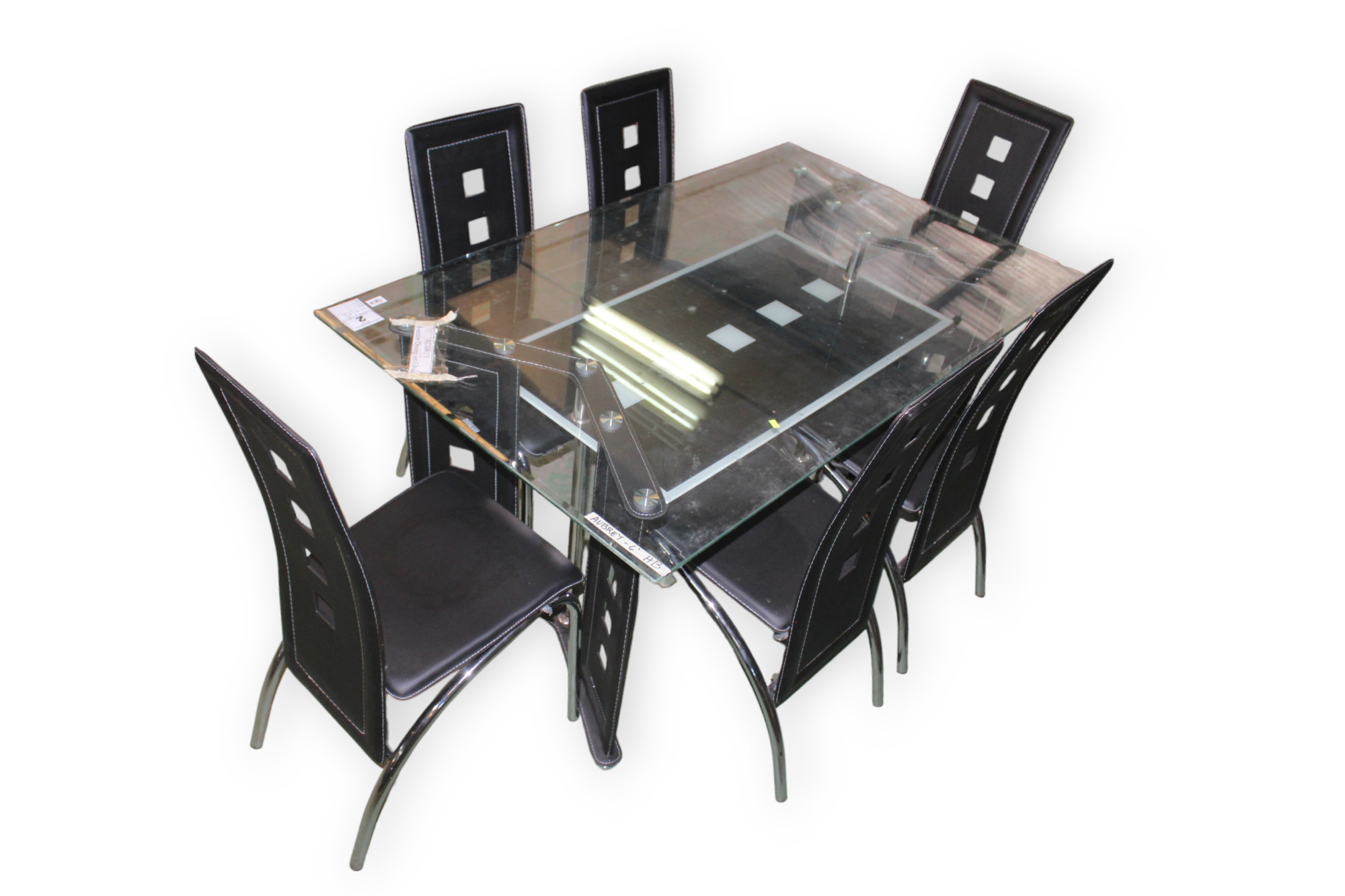 6 Seater Dining Set 1 Set 6 Seater Dining Set 1 Set Hmr Shop N Bid