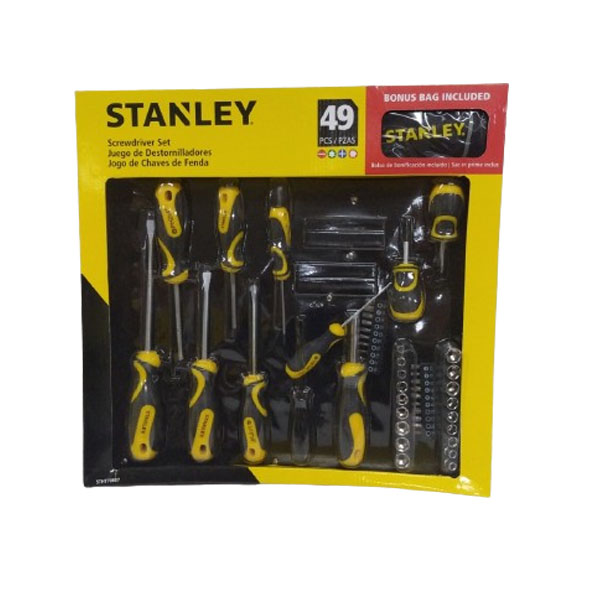 Stanley Screwdriver Set w/ Bag STHT70887 49pcs | HMR Shop N' Bid