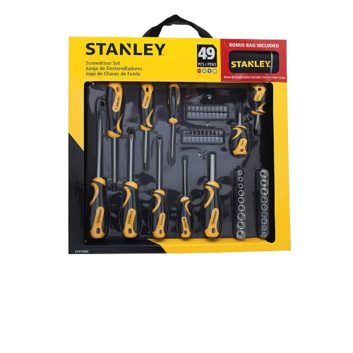 STANLEY Screwdriver Set With Bag 49PCS STHT70887 | HMR Shop N' Bid