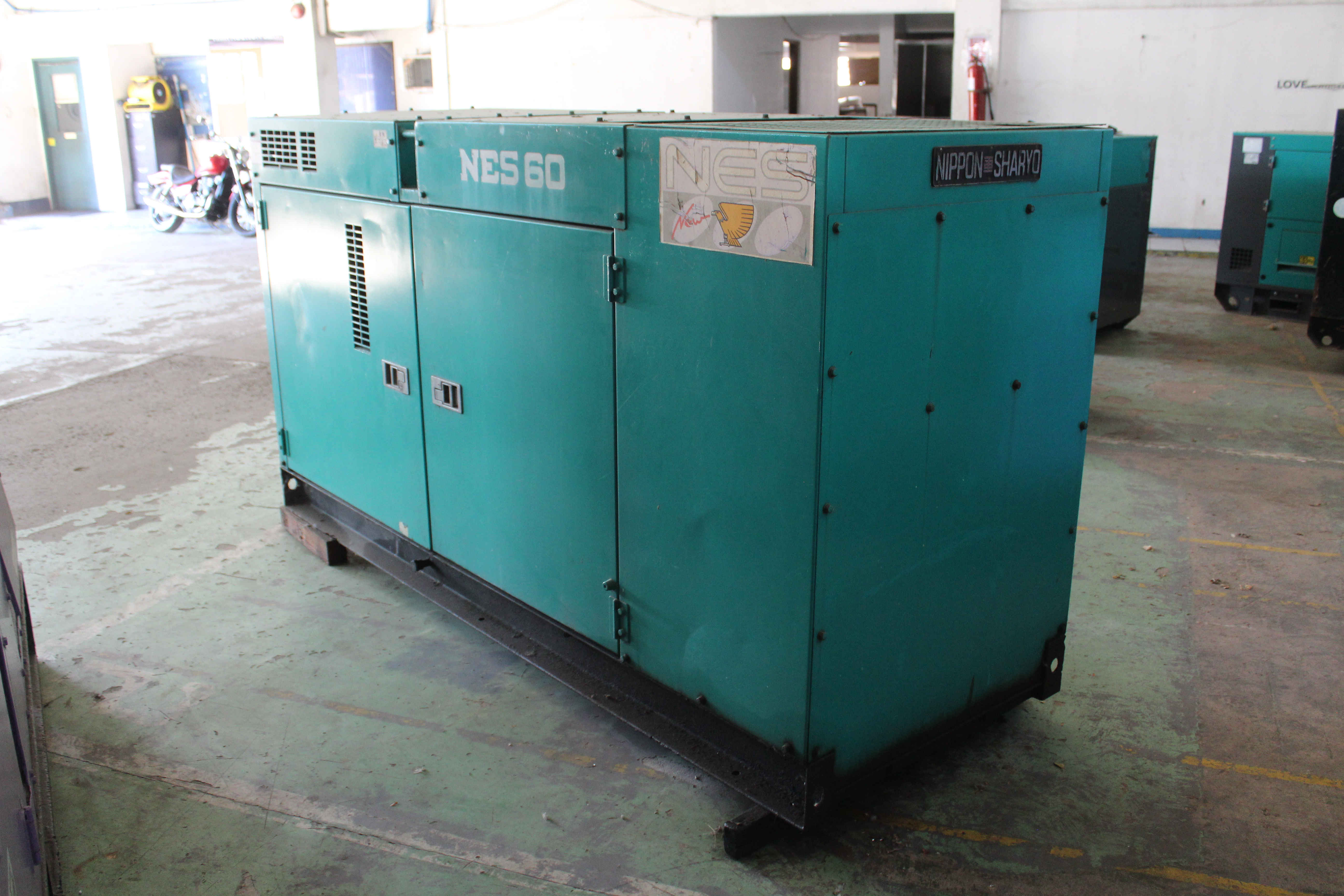 Nippon Sharyo NES60SHI 60KVA Generator Set | JO2-9 — Lot 5 | HMR Shop N ...