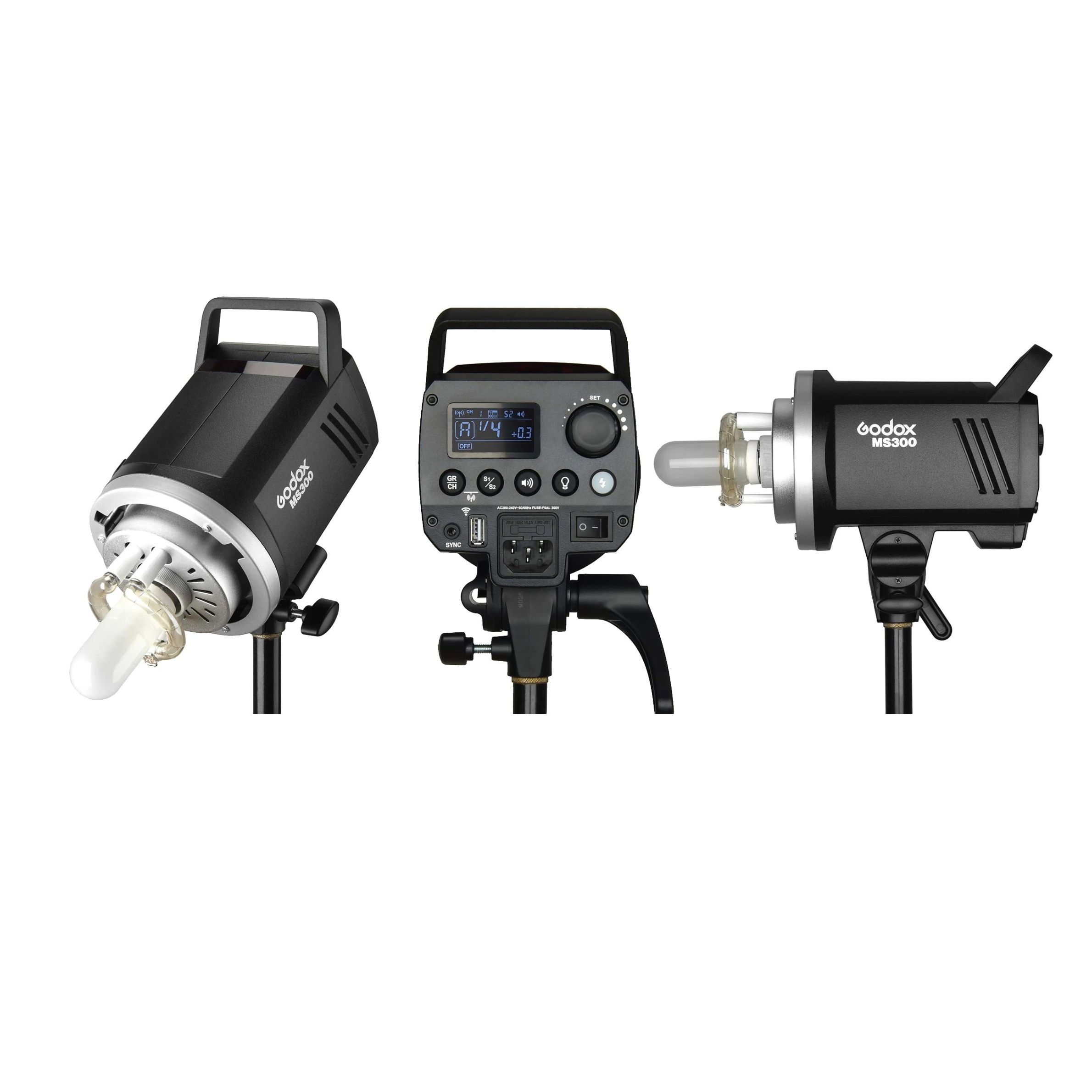 Godox MS Series Compact Studio Flash MS300 | HMR Shop N' Bid