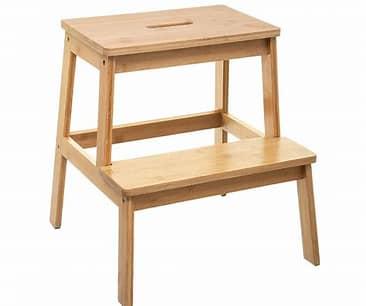 ANKO Bamboo Step Stool | HMR Shop N' Bid