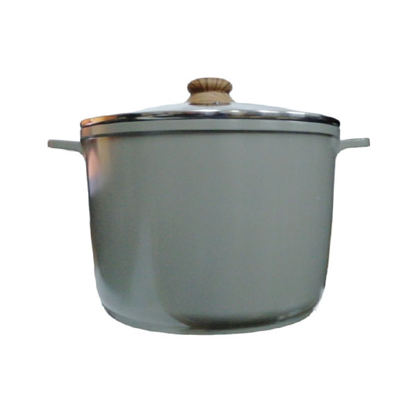 Anko Cast Aluminum Stock Pot W/Lid 29Cm | HMR Shop N' Bid