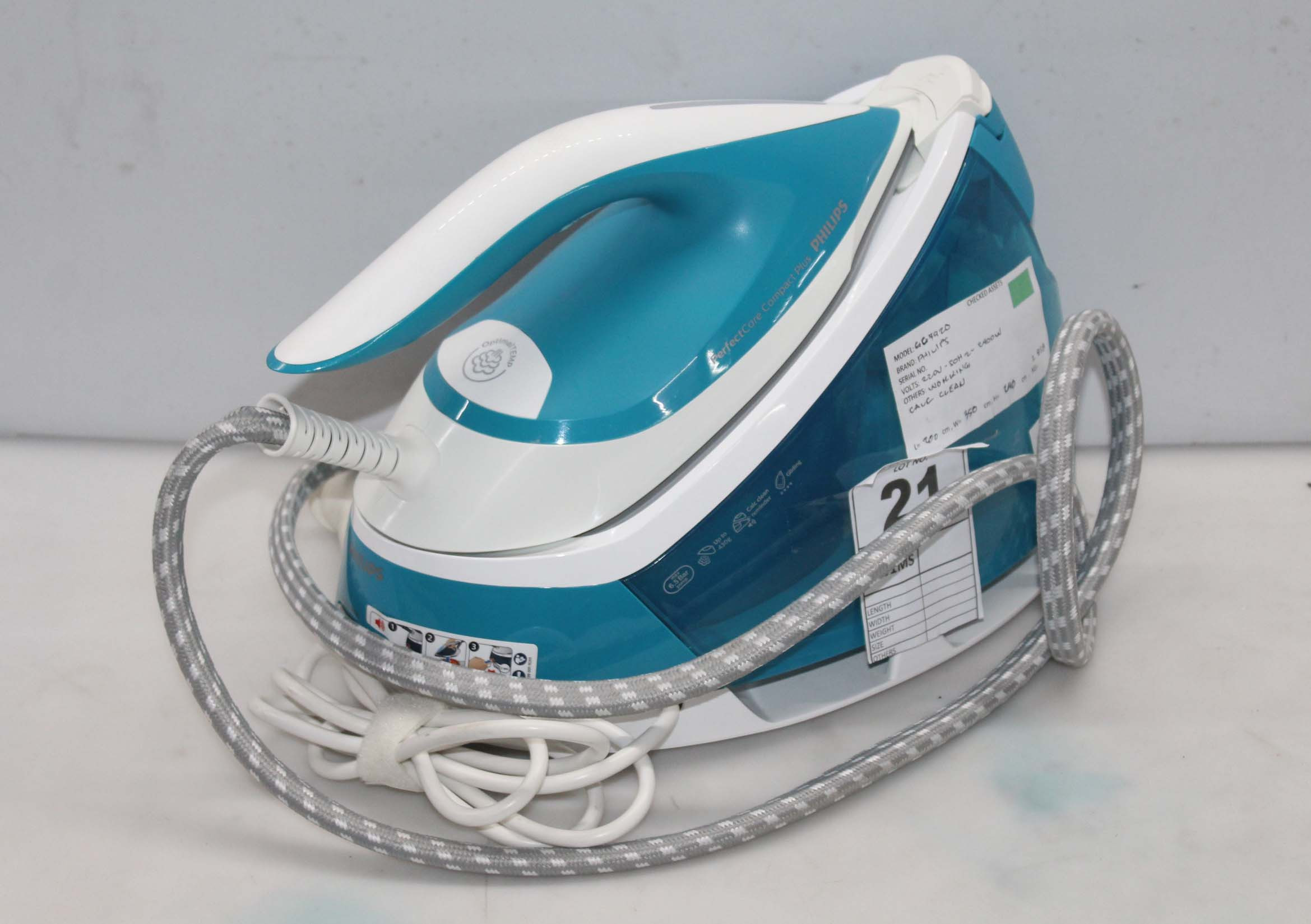 Steam Generator Iron - Steam Generator Iron | HMR Shop N' Bid