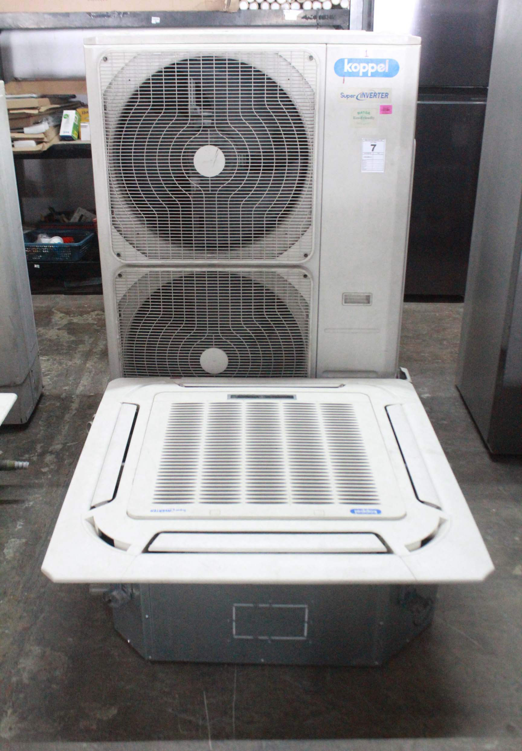 Ceiling Mounted Cassette Type Air Conditioner with Condenser - Ceiling ...