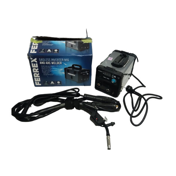 Ferrex MIG-120 Gasless Inverter and Arc Welder | HMR Shop N' Bid