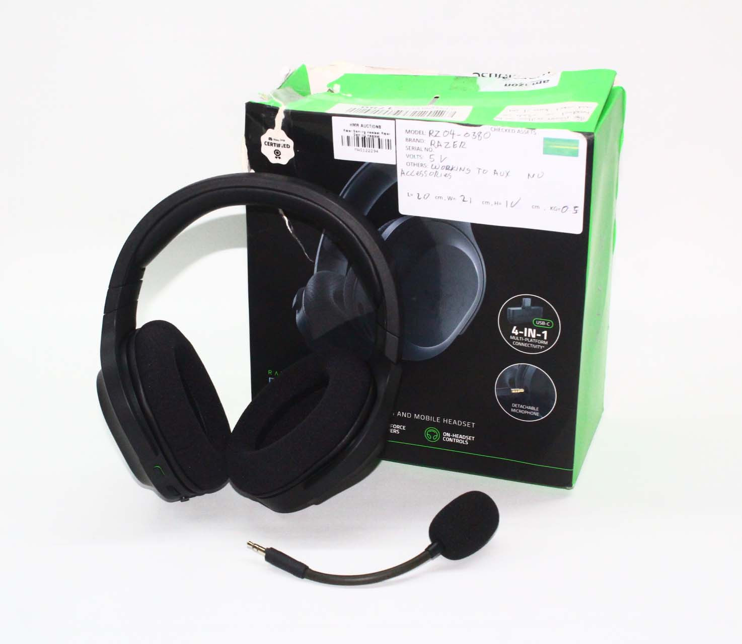 Razer Gaming Headset RZ04-0380 - Razer Gaming Headset RZ04-0380 | HMR ...