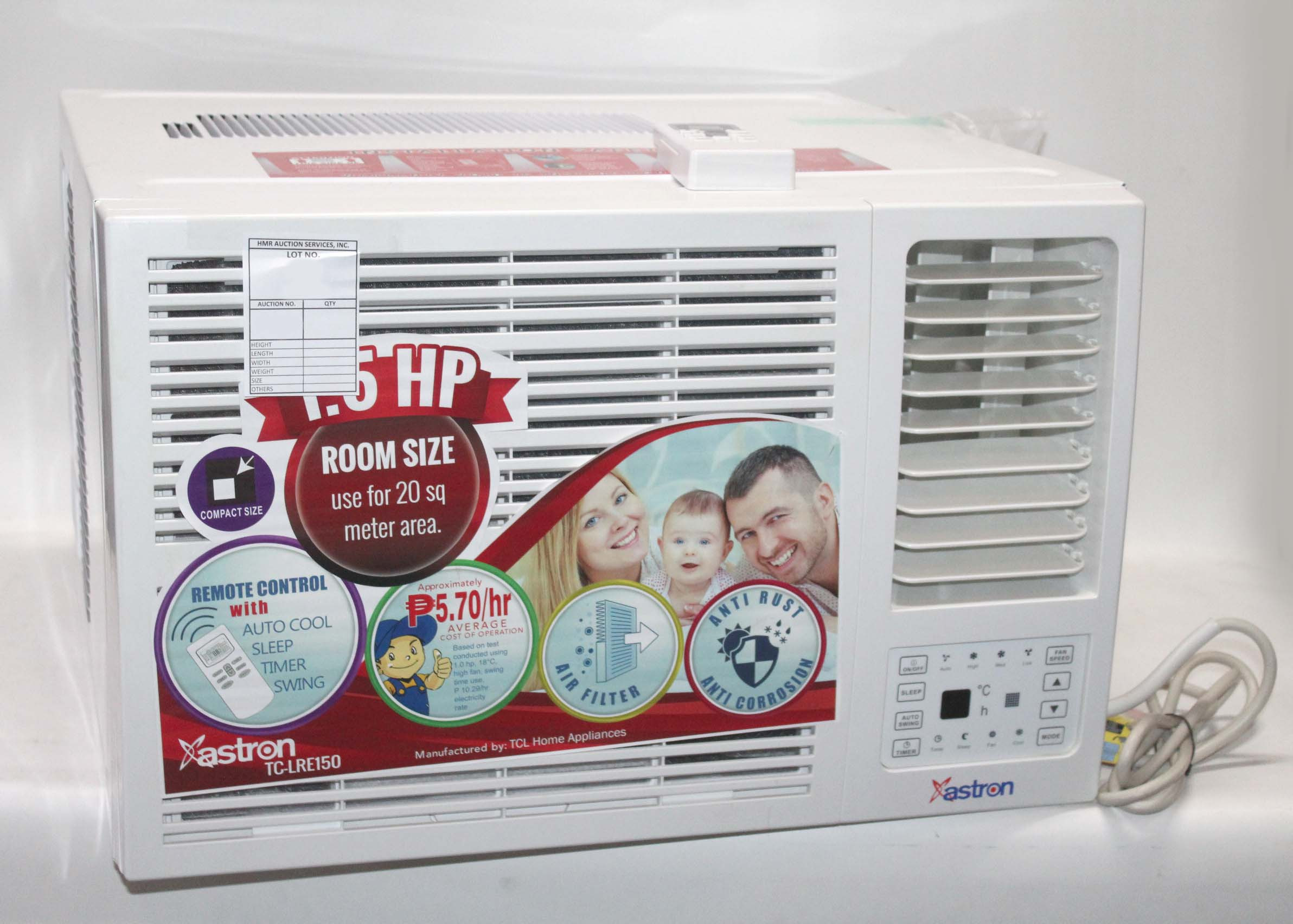 Astron 1.5HP Window Type Air Conditioner TC-LRE150 - Astron 1.5HP ...
