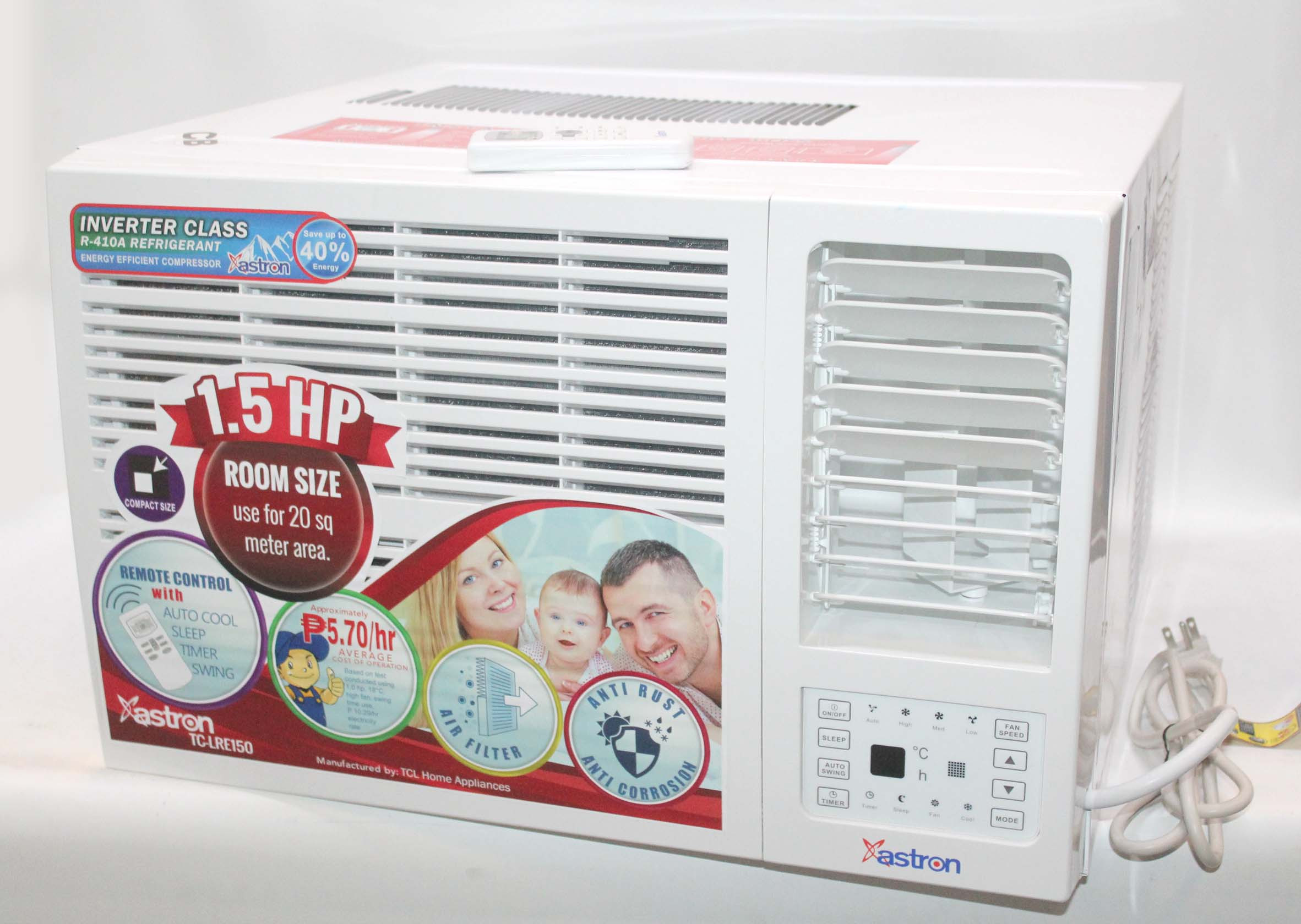 Astron 1.5HP Window Type Air Conditioner TC-LRE150 - Astron 1.5HP ...