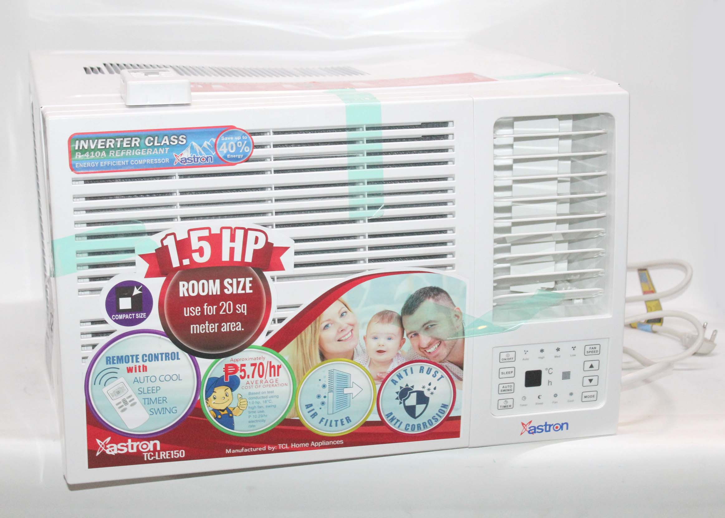 Astron 1.5HP Window Type Air Conditioner TC-LRE150 - Astron 1.5HP ...