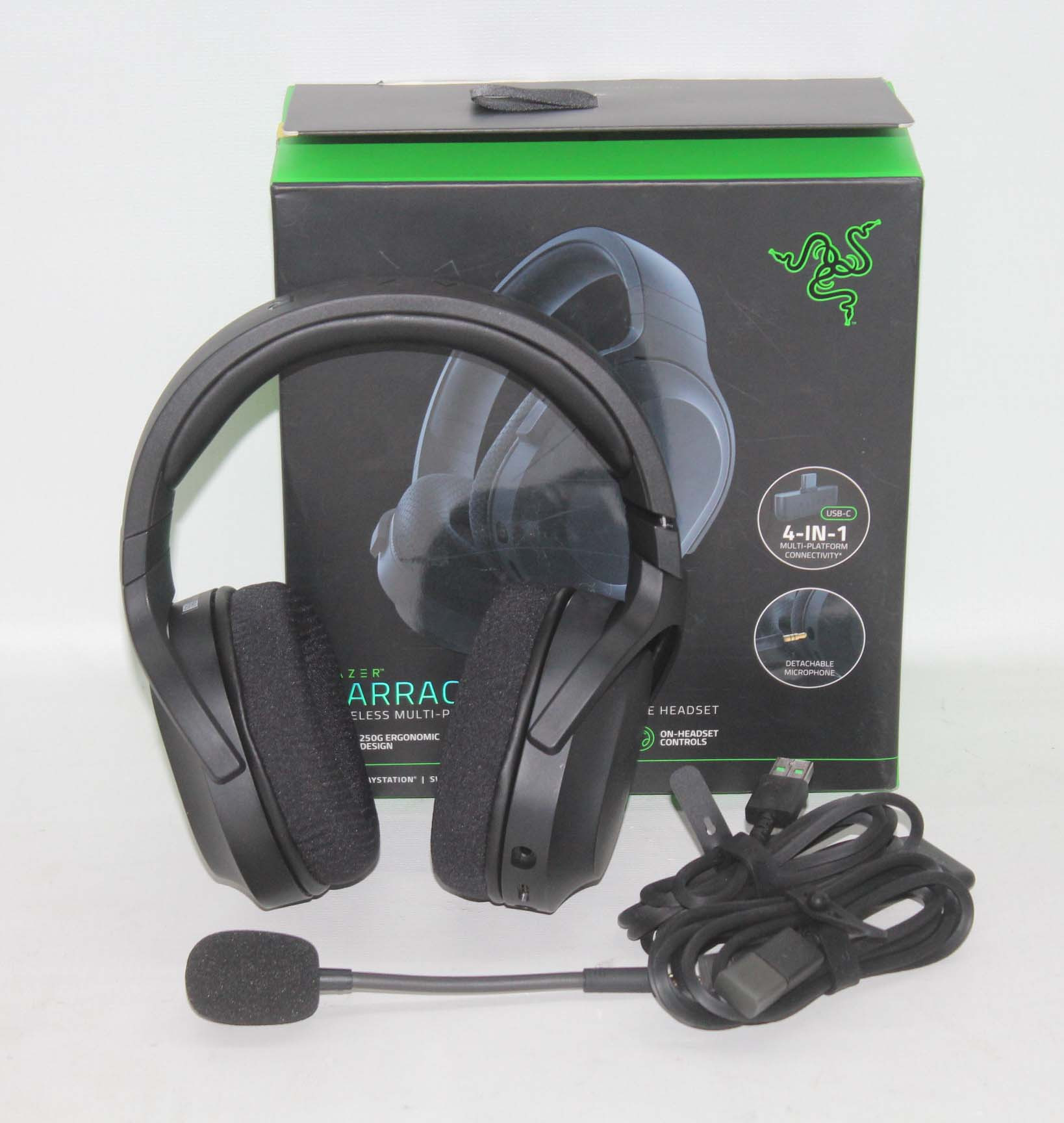 Razer Wireless Multi-platform Gaming Headset Barracuda X - Razer ...