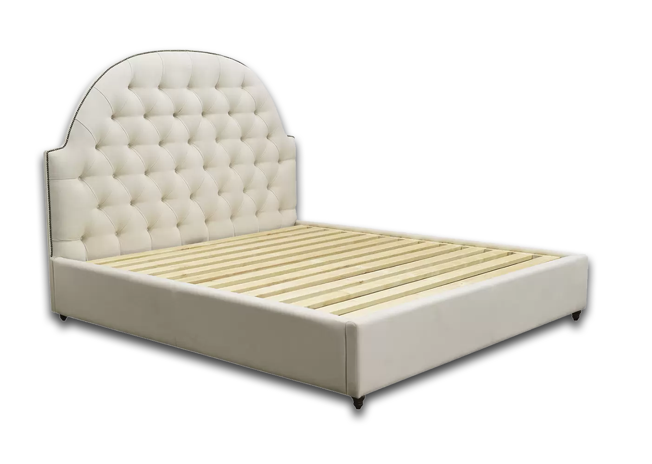 Moran Princess Bed Frame with Headboard King Size 79x87x60in | HMR Shop ...