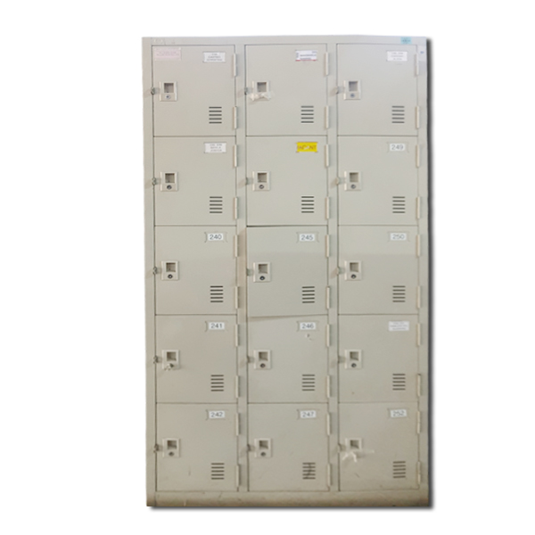Steel Locker 15 Door Used | HMR Shop N' Bid