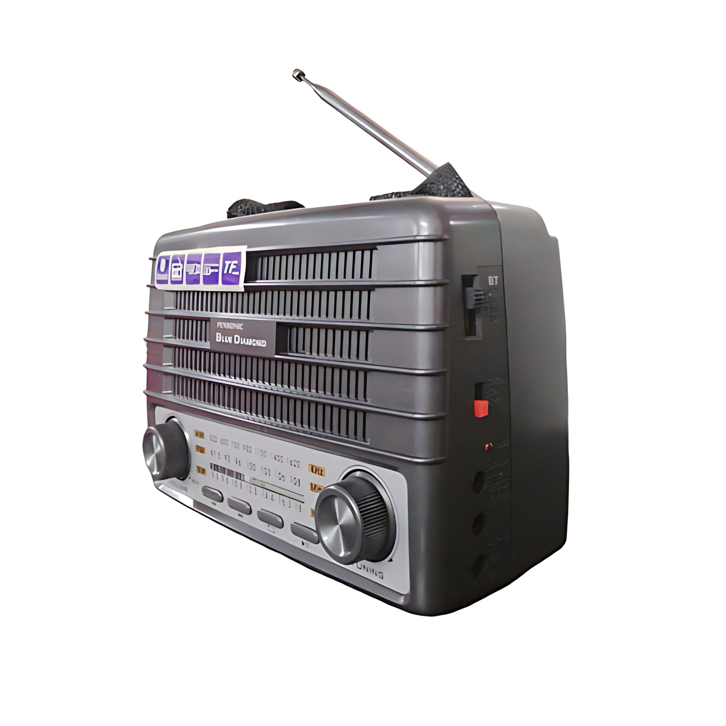 Pensonic Blue Diamond AM FM Radio Bluetooth W/MP3 Player | HMR Shop N' Bid